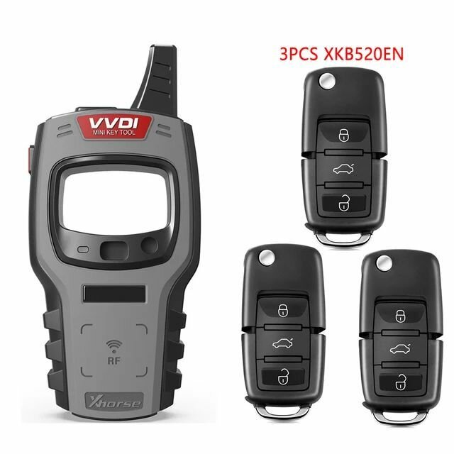 Мини-ключ Xhorse VVDI, удаленный ключ, программатор с бесплатной функцией клонирования 96 бит 48 бит с супер чипом или ID48