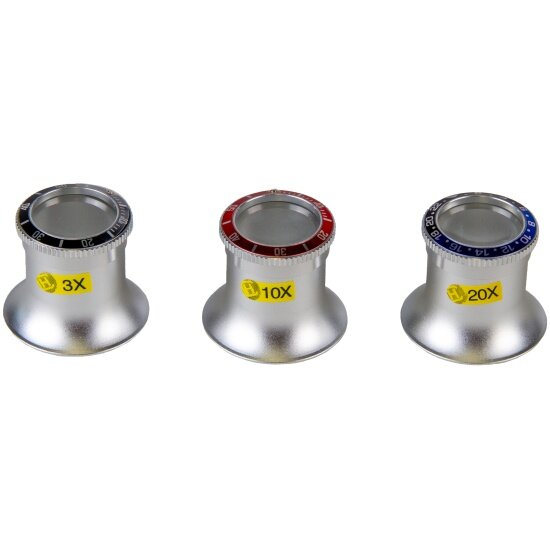 Набор луп часовых Veber MG15-3