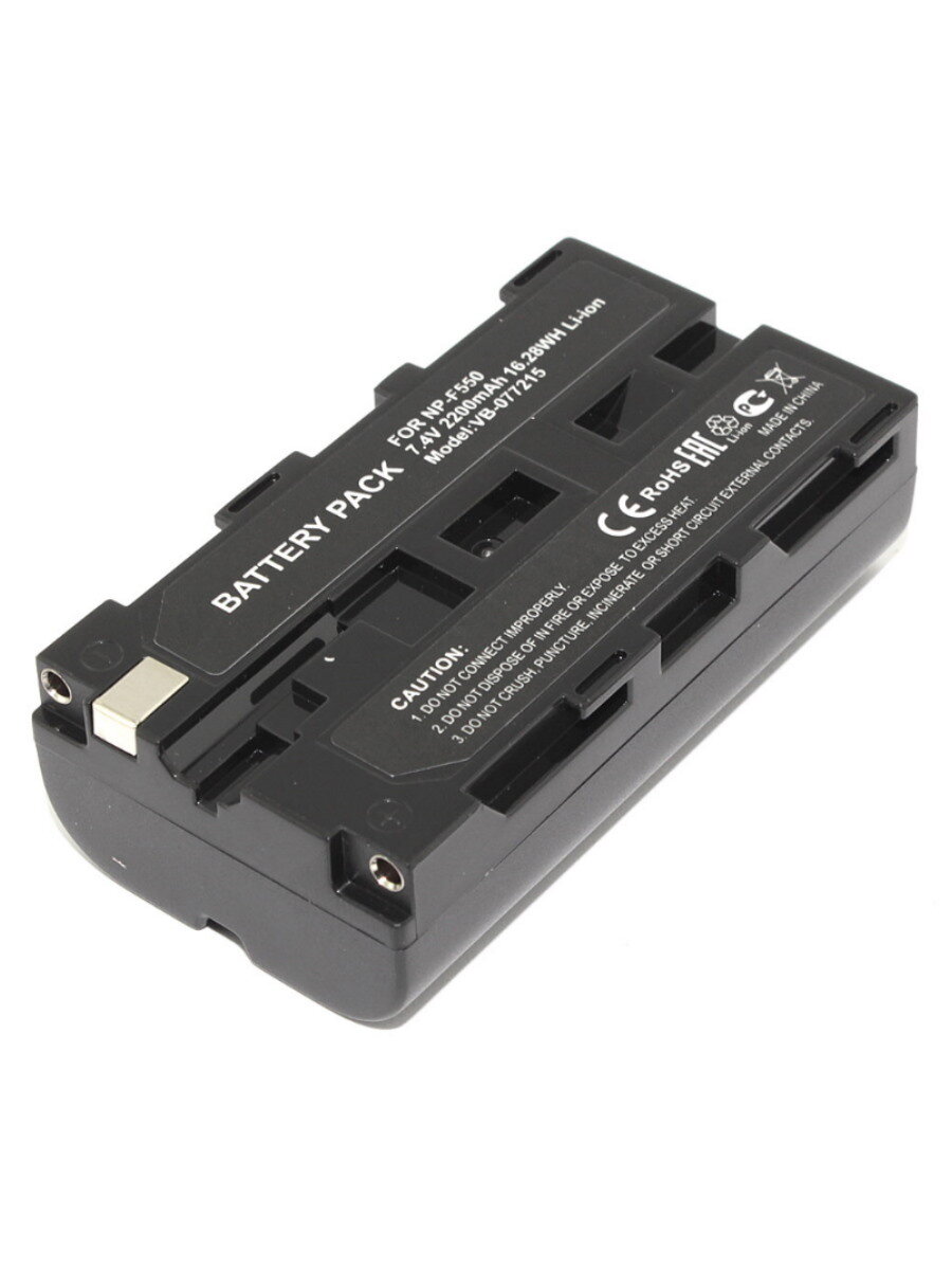 Аккумулятор для видеокамеры Sony NP-F550, 7.4V, 2200mAh код mb077215