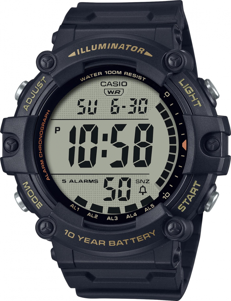 Наручные часы CASIO Collection, черный — фото 1