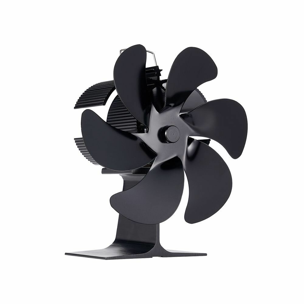 Ywy. горячиеПечной вентилятор с 6 лопастей - Вентилятор на камин/ Печной тепловентилятор-термодинамические экологически чистые тихие и эффективные радиаторы-отсутствие шума, для повышения КПД печи