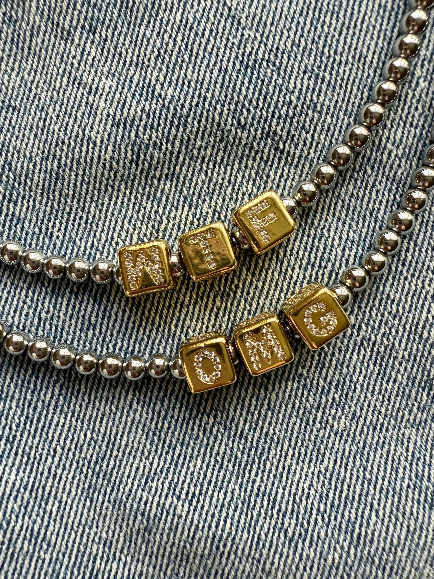 Чокер, фианит