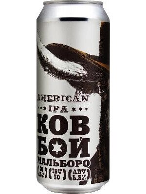 Пиво План Б, "Ковбой Мальборо", в жестяной банке, 0.45 л