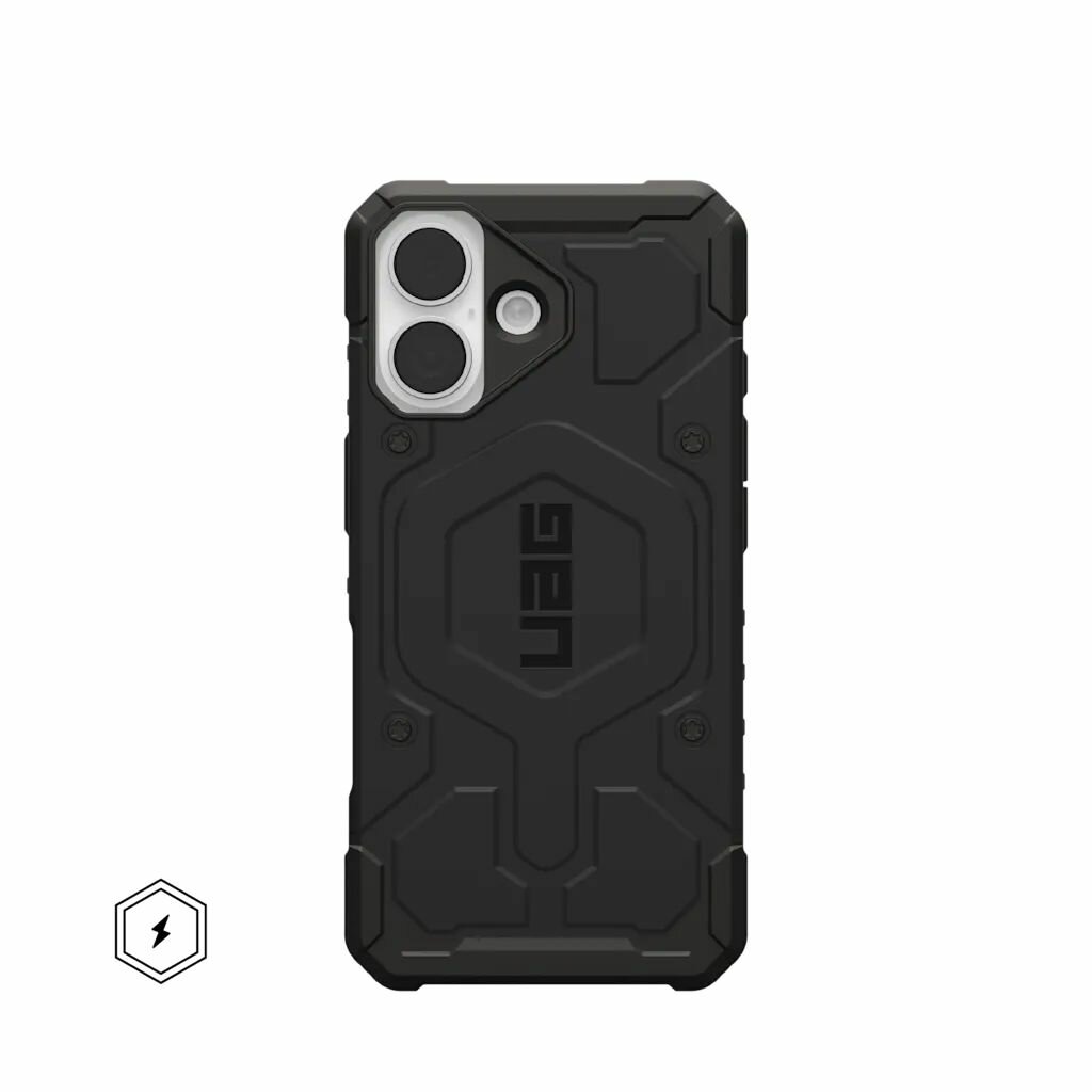 Чехол с поддержкой Магсейф Uag Pathfinder для iPhone 17 6.3", цвет черный (Black)