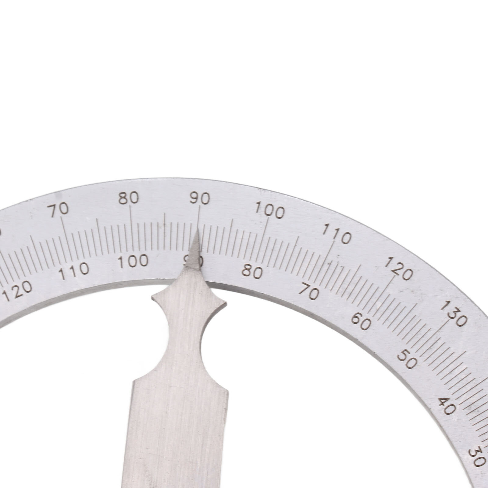 Угловая линейка 120x150 мм, высокоточная шкала, вращающийся гибкий крепежный транспортир, универсальный угломер