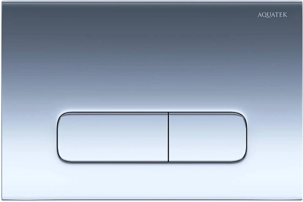 Кнопка смыва Aquatek PNS-0000007 для инсталляции, хром