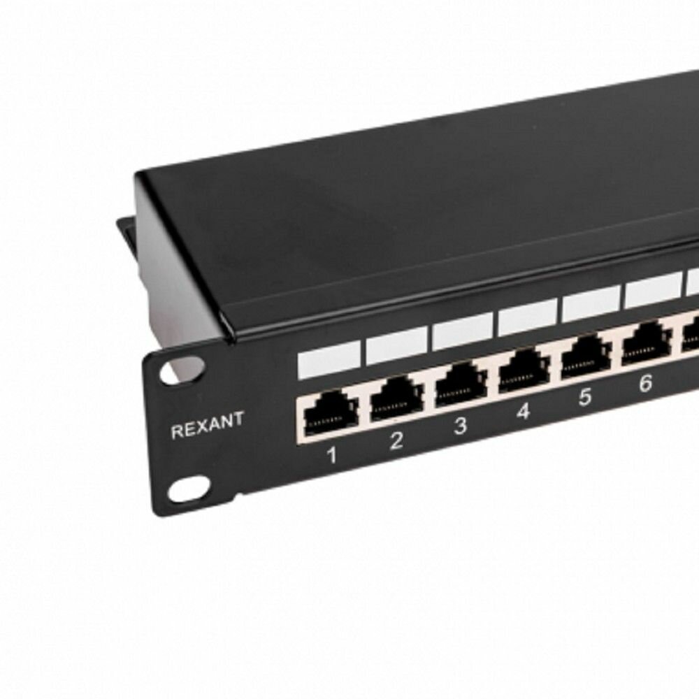 Rexant 02 - 0054 Панель коммутационная наборная 19", 1U, 24 порта, STP PRO