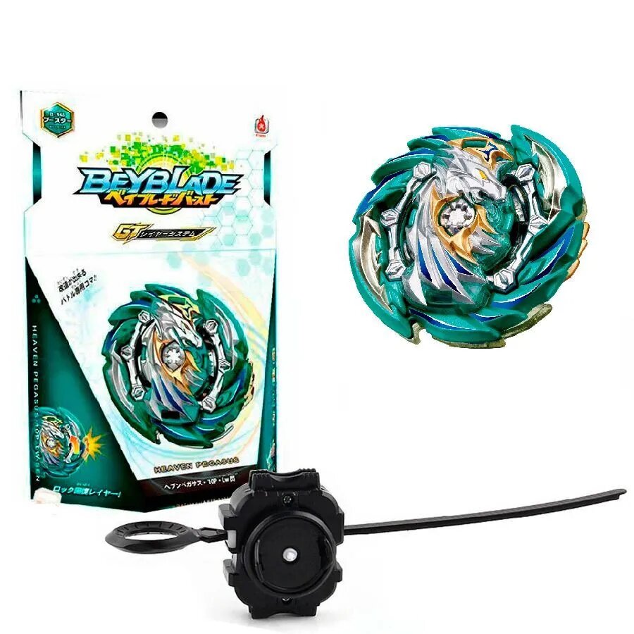 Волчок Бейблэйд Пегас Heaven Pegasus B-148 с пусковым устройством, игрушка для детей бейблейд, блэйд бёрст