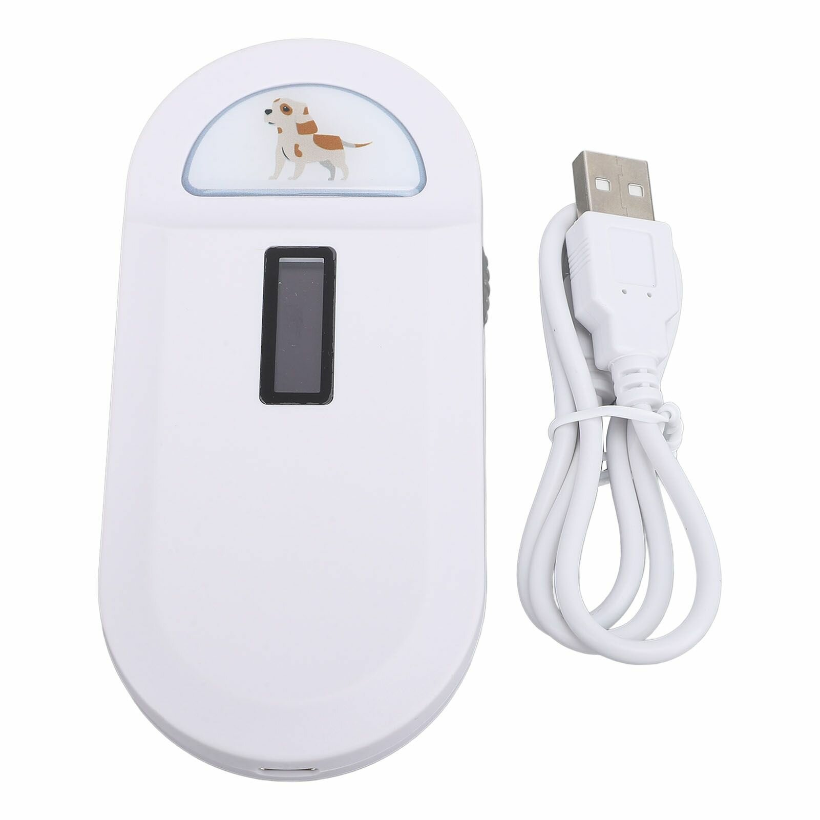 Сканер ID-меток 128шт, USB, FDX, собака/кошка, белый