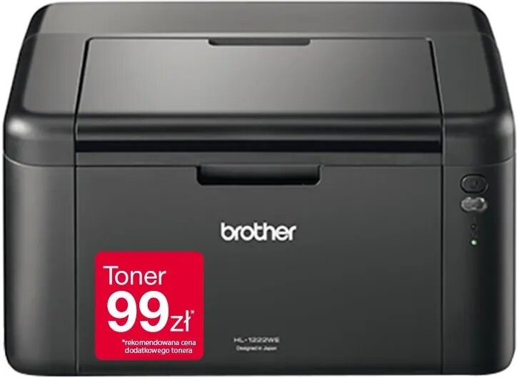 Принтер лазерный Brother HL-1222WE, ч/б, A4