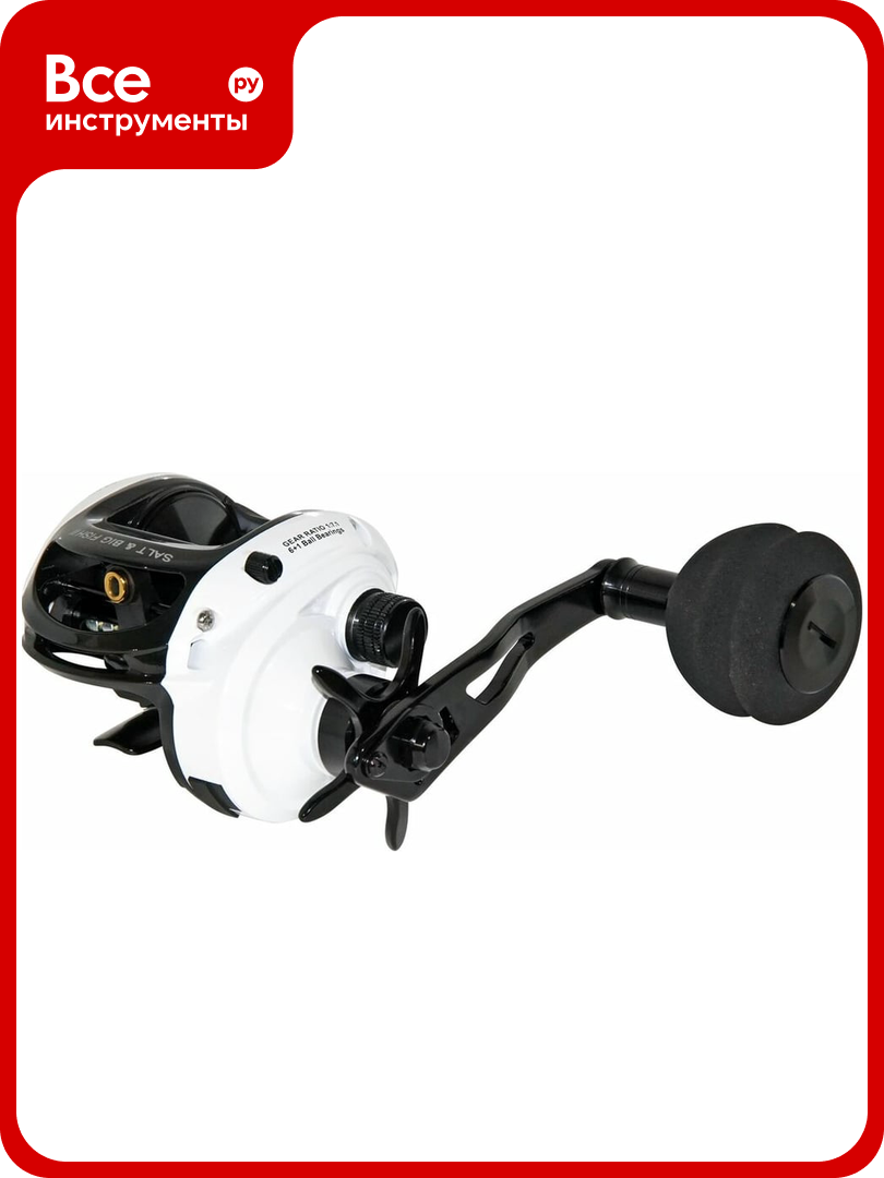 Мультипликаторная катушка WFT SALT&BIG FISH II 6+1 1D-A-806-051, отлично