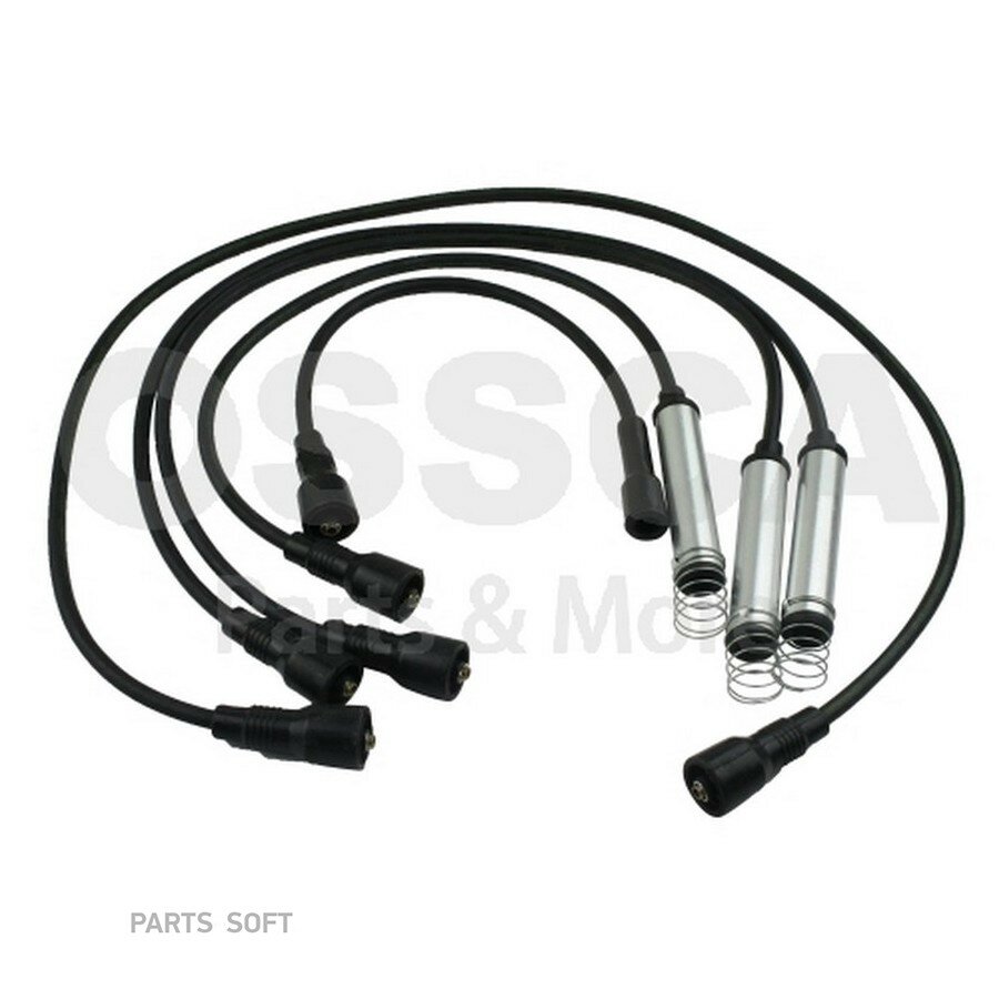 OSSCA 04495 провода высоковольтные, комплект / OPEL OMEGA-A, FR