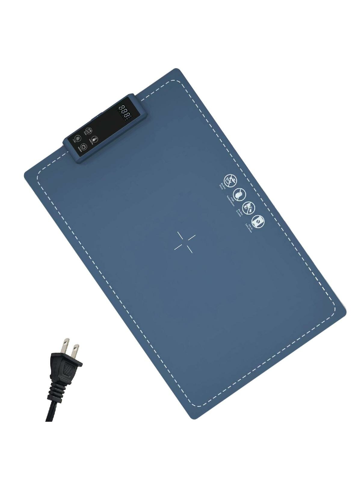 Электрогрелка для обеденного стола с автоматическим контролем температуры, электрогрелка, поднос для подогрева обеденного стола