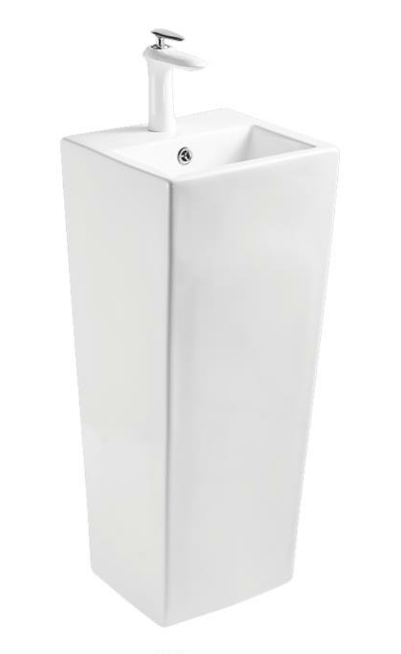 Раковина напольная SantiLine 34,5 SL-4010 белая