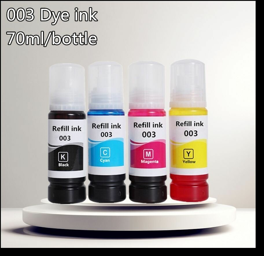 Epson 003 , Чернила, For EPSON L1110 3100 3101 3110 3150 5190 Принтер.