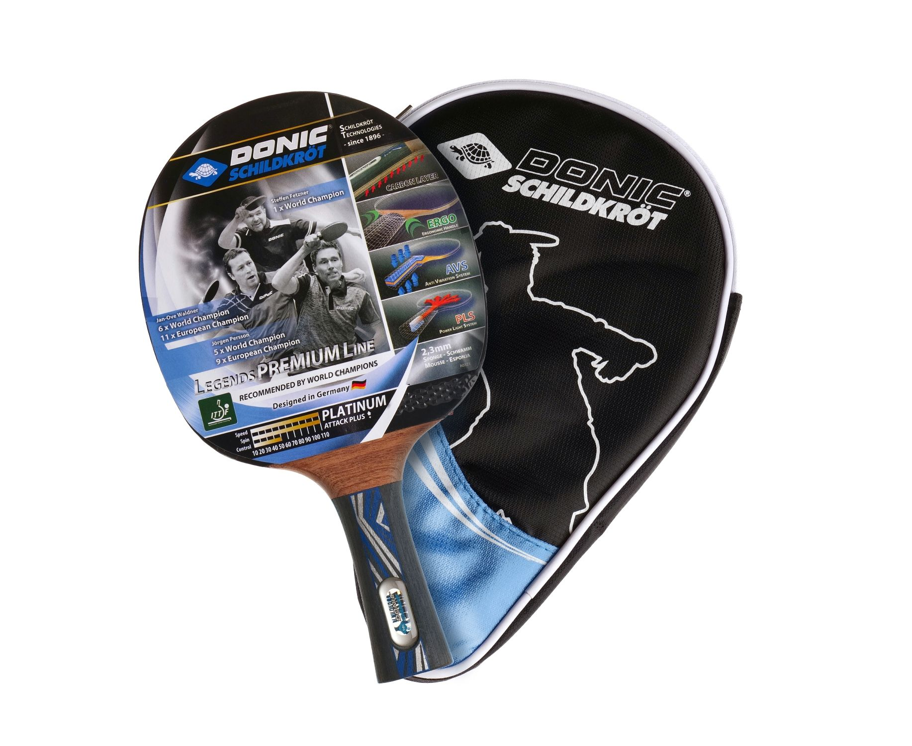 Ракетка Donic LEGENDS PLATINUM 754432