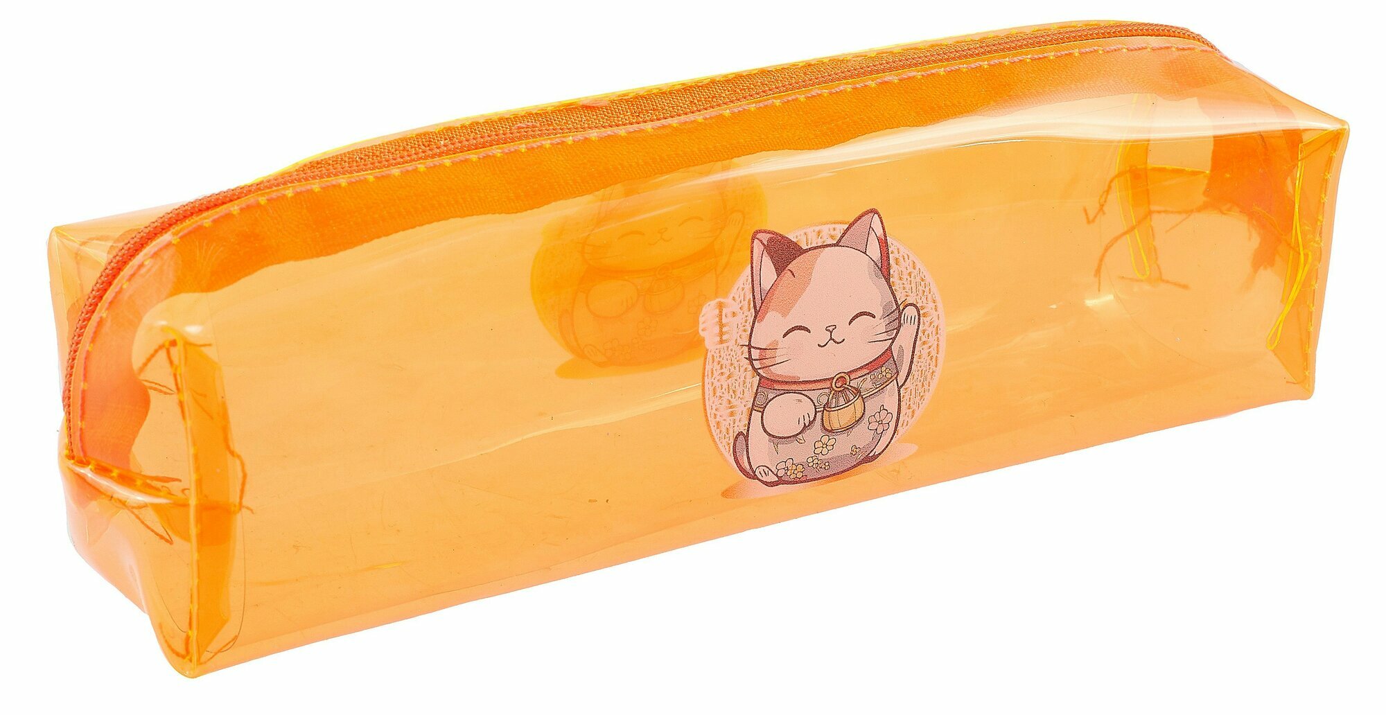 Пенал-косметичка "Котик Манеки-нэко", ПВХ