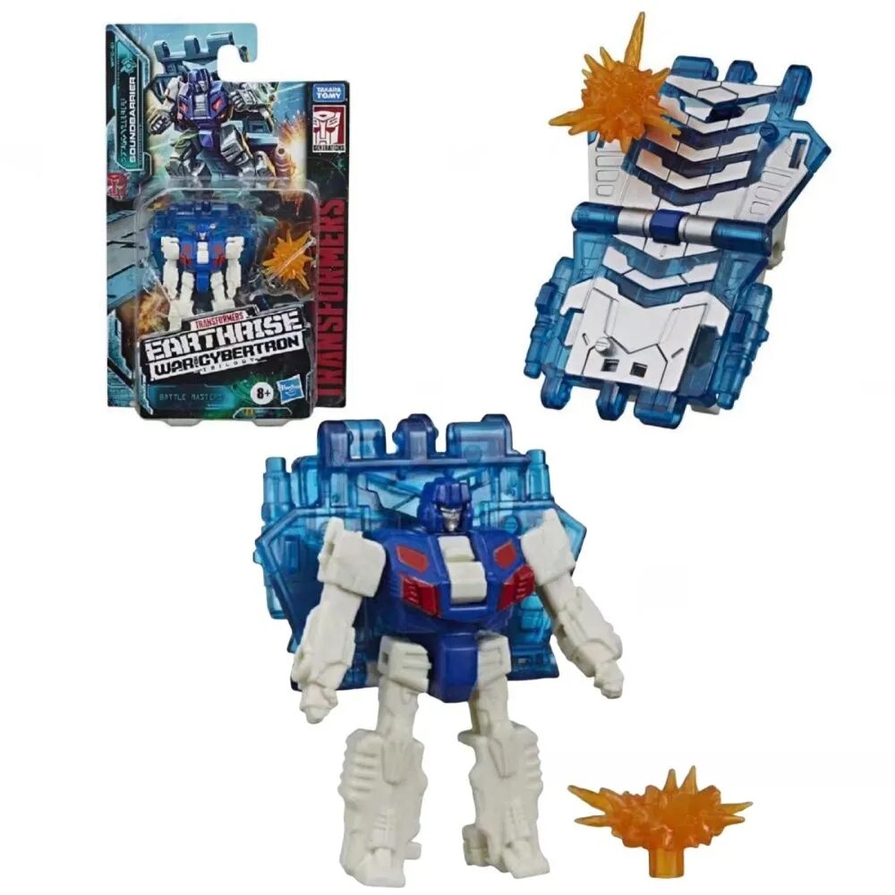 Трансформеры Hasbro Игрушка Transformers Earthrise War For Cybertron Trilogy WFC-E1 Soundbarrier 6cm