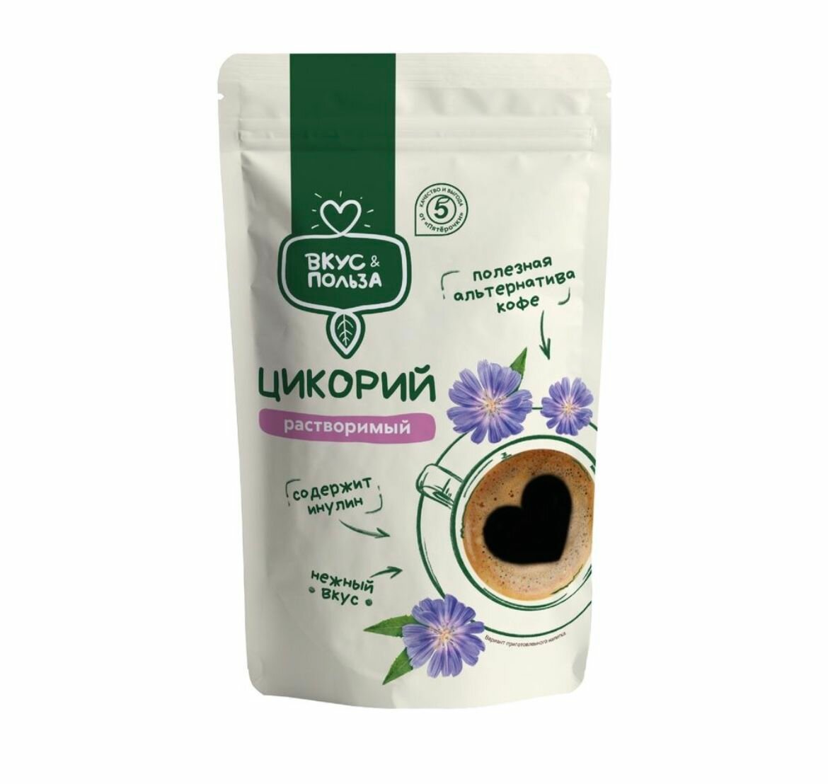 Цикорий растворимый вкус & польза растворимый, 85 г * 3 шт.