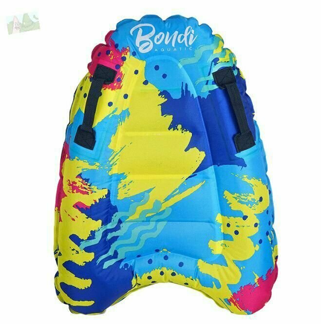 Надувной бодиборд для серфинга, портативная плавучая доска для серфинга с ручками