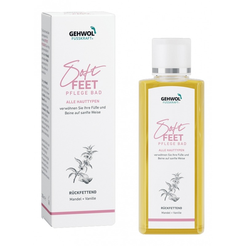 Gehwol Soft Feet - Ванна для ног Миндаль и Ваниль 200 мл