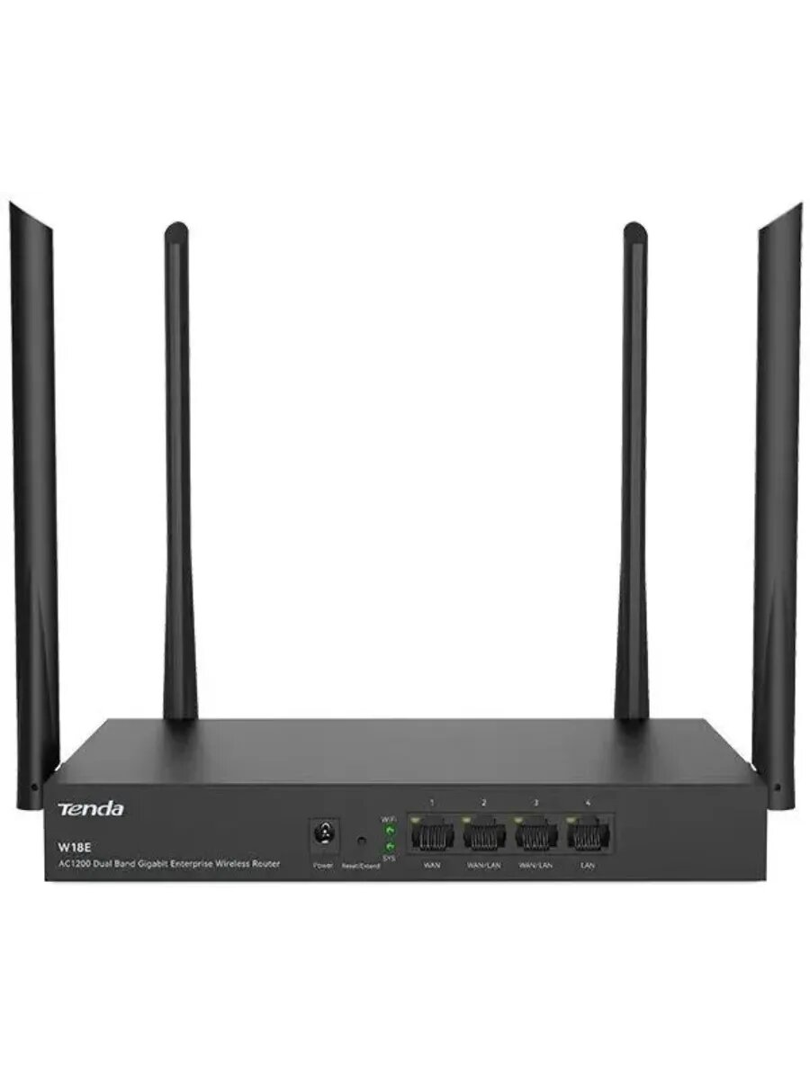 Wi-Fi роутер беспроводной W18E AC1200 2.4 5 ГГц 1 Гбит/с