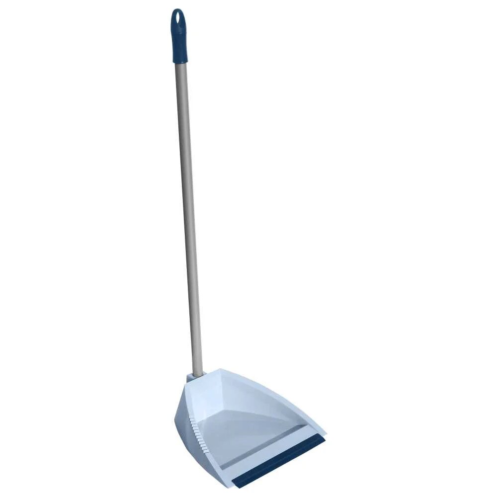 Совок с ручкой Vileda Professional серый /100832/8455/100267 6735, сбора сухого сора, пола