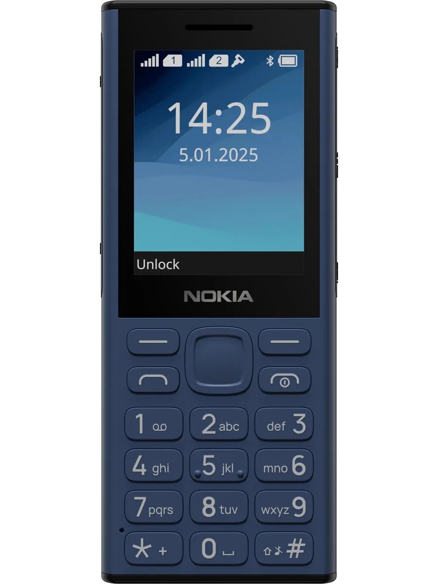 Мобильный телефон 130 DS TA-1704 синий моноблок 2Sim 2.4"