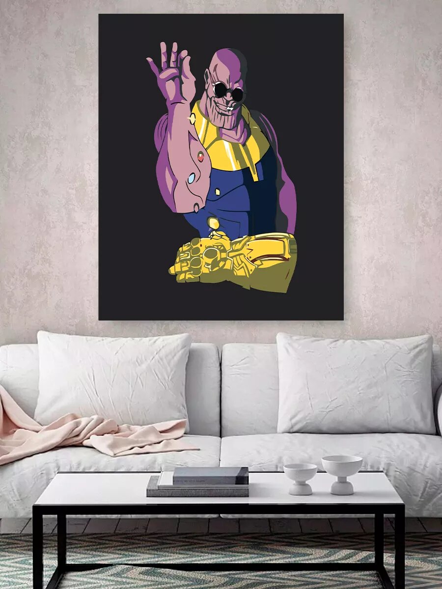 Картина по номерам Танос