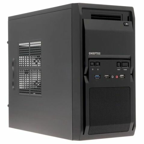 Компьютерный корпус Chieftec Libra (LT-01B-OP) черный - Mini Tower, Micro-ATX, USB 2.0 Type-A