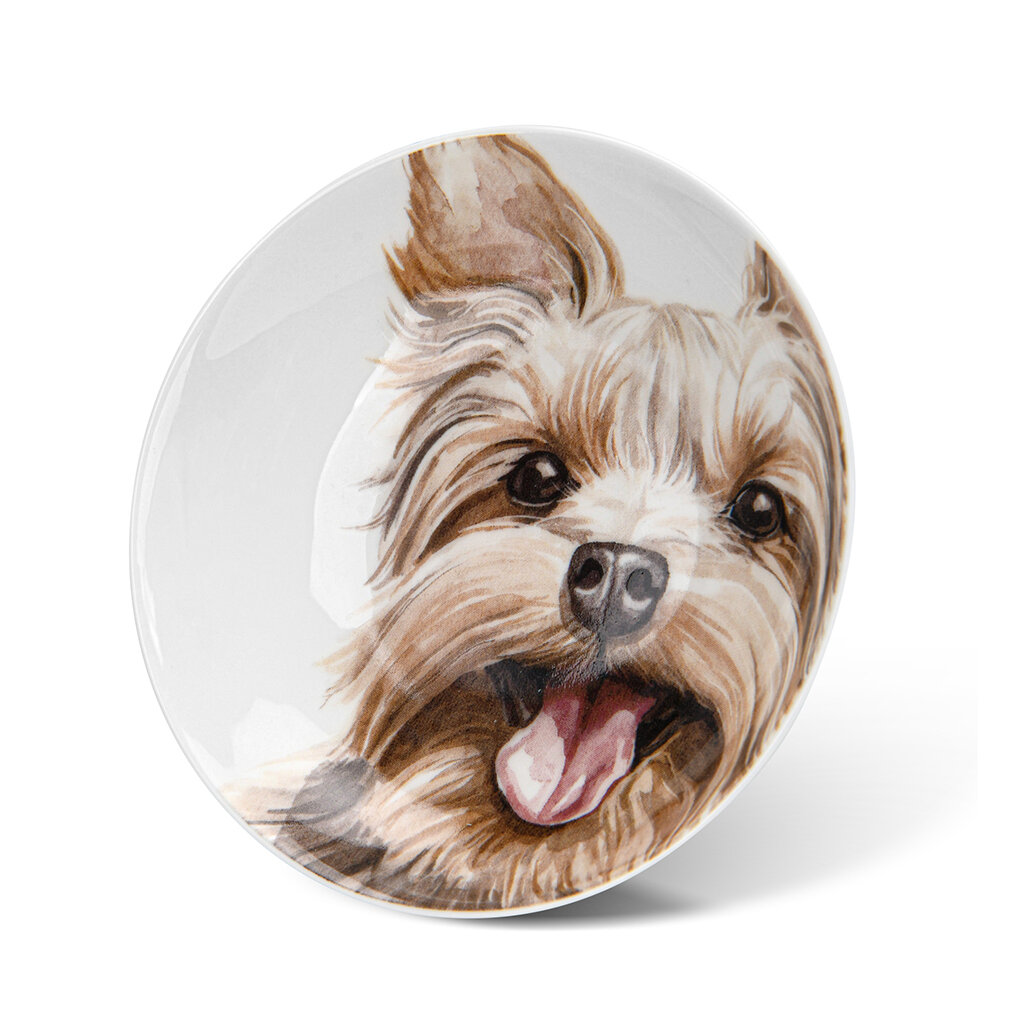 Фарфоровое блюдце 10 см Dogs арт. 16071