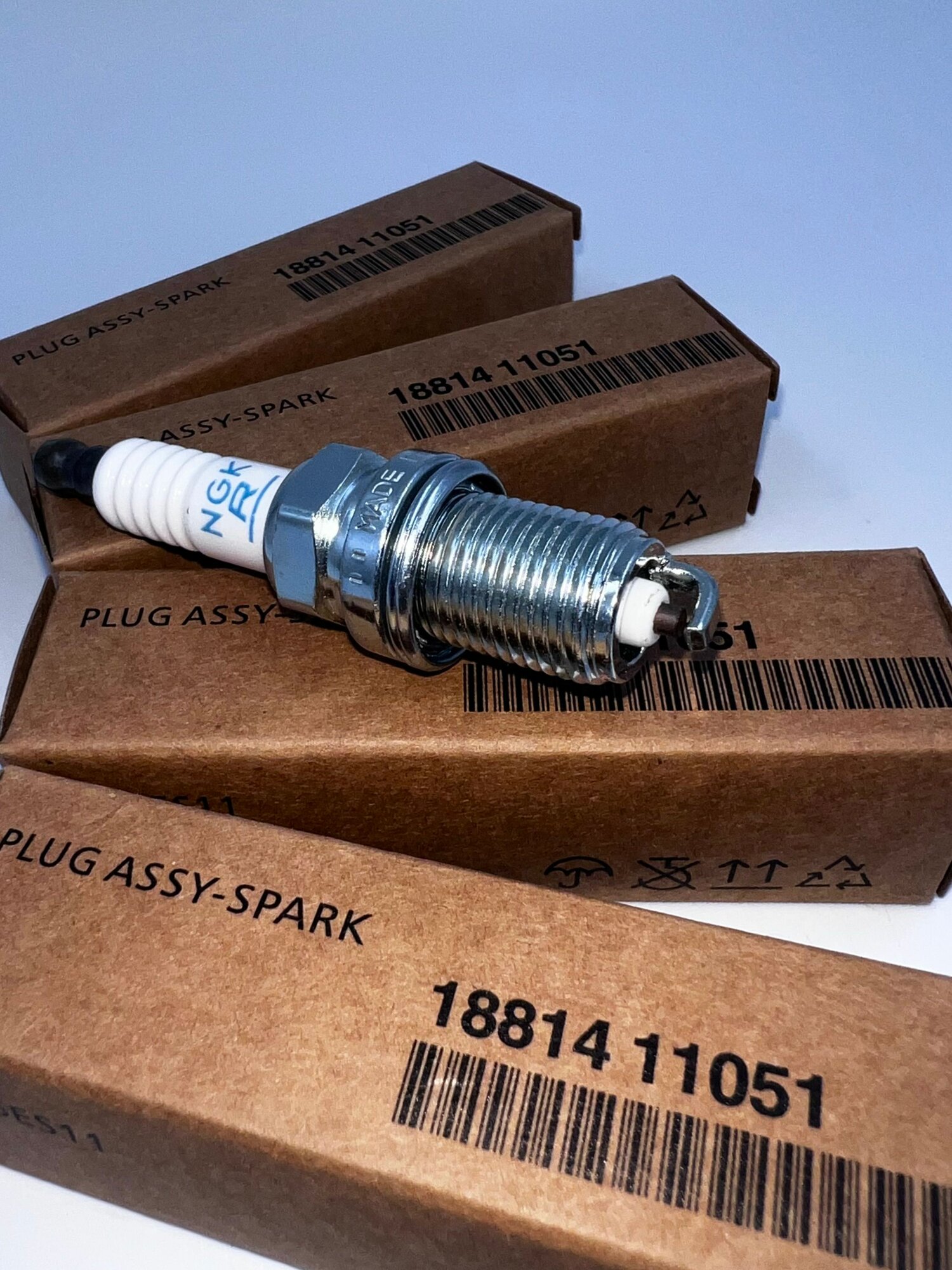 Свечи зажигания HYUNDAI MOBIS, для Hyundai Getz/Rio/Sonata/Tucson/Accent, 4шт