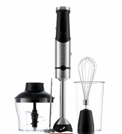Блендер погружной BRAYER BR1258 черный/серебристый