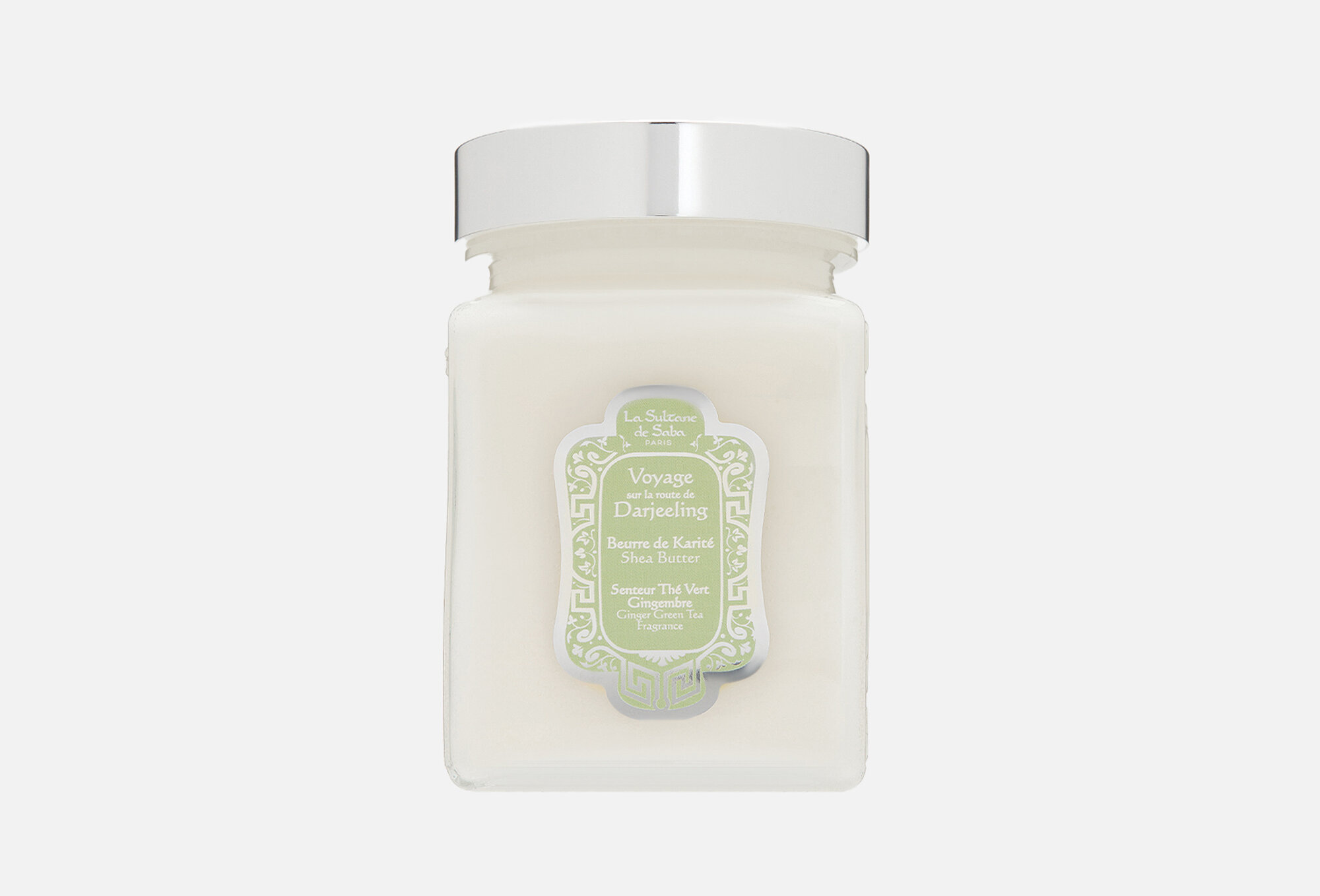 Масло карите для тела и волос LA SULTANE DE SABA BEURRE DE KARITE GINGER GREEN TEA 300 г