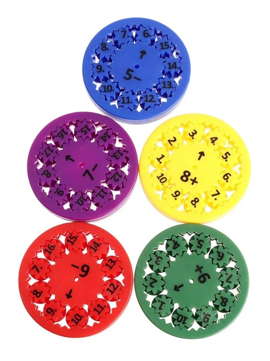 Обучающий набор спиннеров для математики