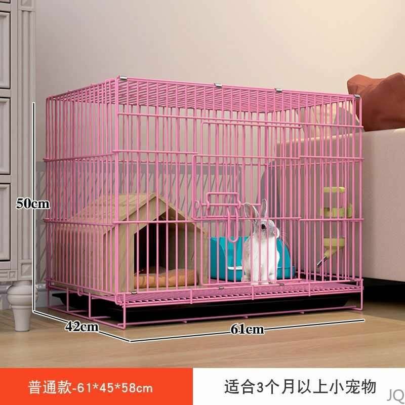 Крупногабаритная кроличья клетка для домашнего кролиководства в помещении