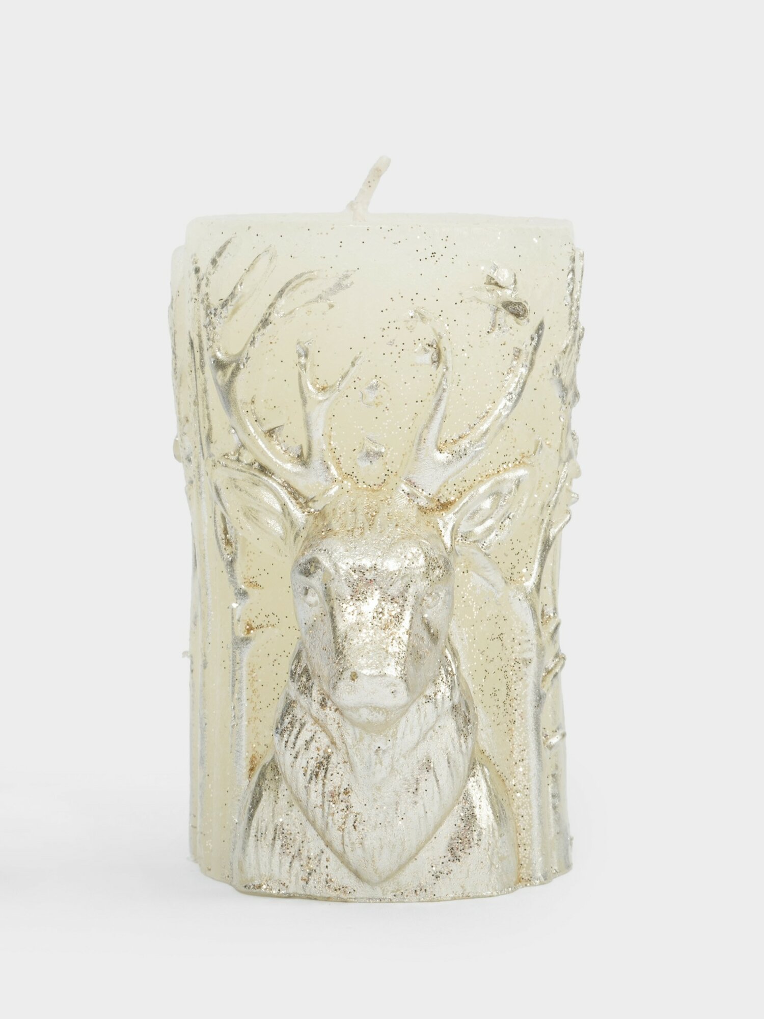 Свеча, 9 см, молочная, Олень, Deer (Anna Lafarg, страна Китай)