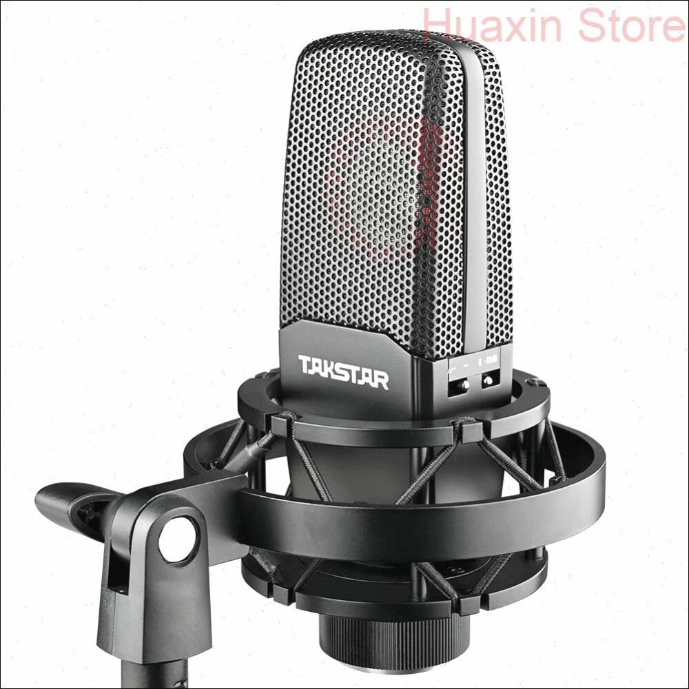 Микрофон TAKSTAR SGC-598, для компьютера, 3,5 мм и USB, чёрный