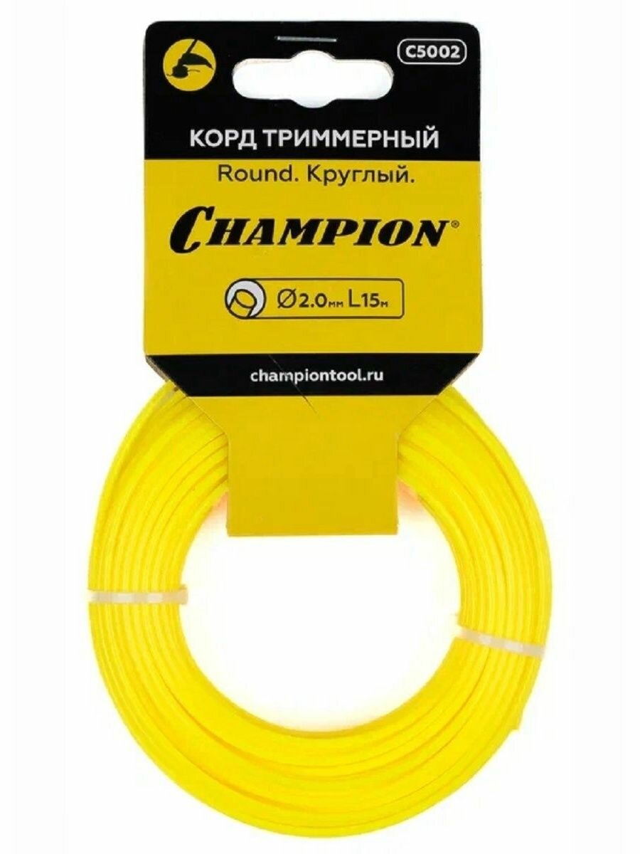 Корд трим. CHAMPION Round 2.0мм* 15м (круглый) в мотке C5002