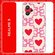 Чехол на Realme 9 4G/9 Pro Plus / Реалми 9 4G/9 Pro Plus с принтом "Hearts and r...