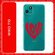 Чехол на Wiko T10 / Вико Т10 с принтом "Love heart 2 - 14 февраля", прозрачный