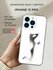 Чехол на Apple iPhone 13 Pro / Айфон 13 Про с принтом "Стекло в душе"