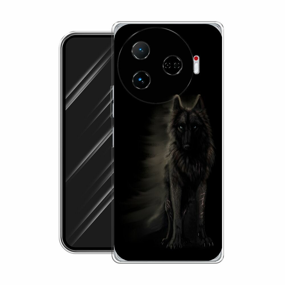 Чехол на Tecno Camon 30 Pro 5G / Текно Камон 30 Про 5G с принтом "Туманный волк" — фото 1