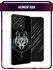 Силиконовый чехол на Honor X8A / Хонор X8A с принтом "Волк оберег"
