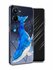 Чехол на Realme 10 4G / Реалми 10 4G с принтом "Кит графика", прозрачный