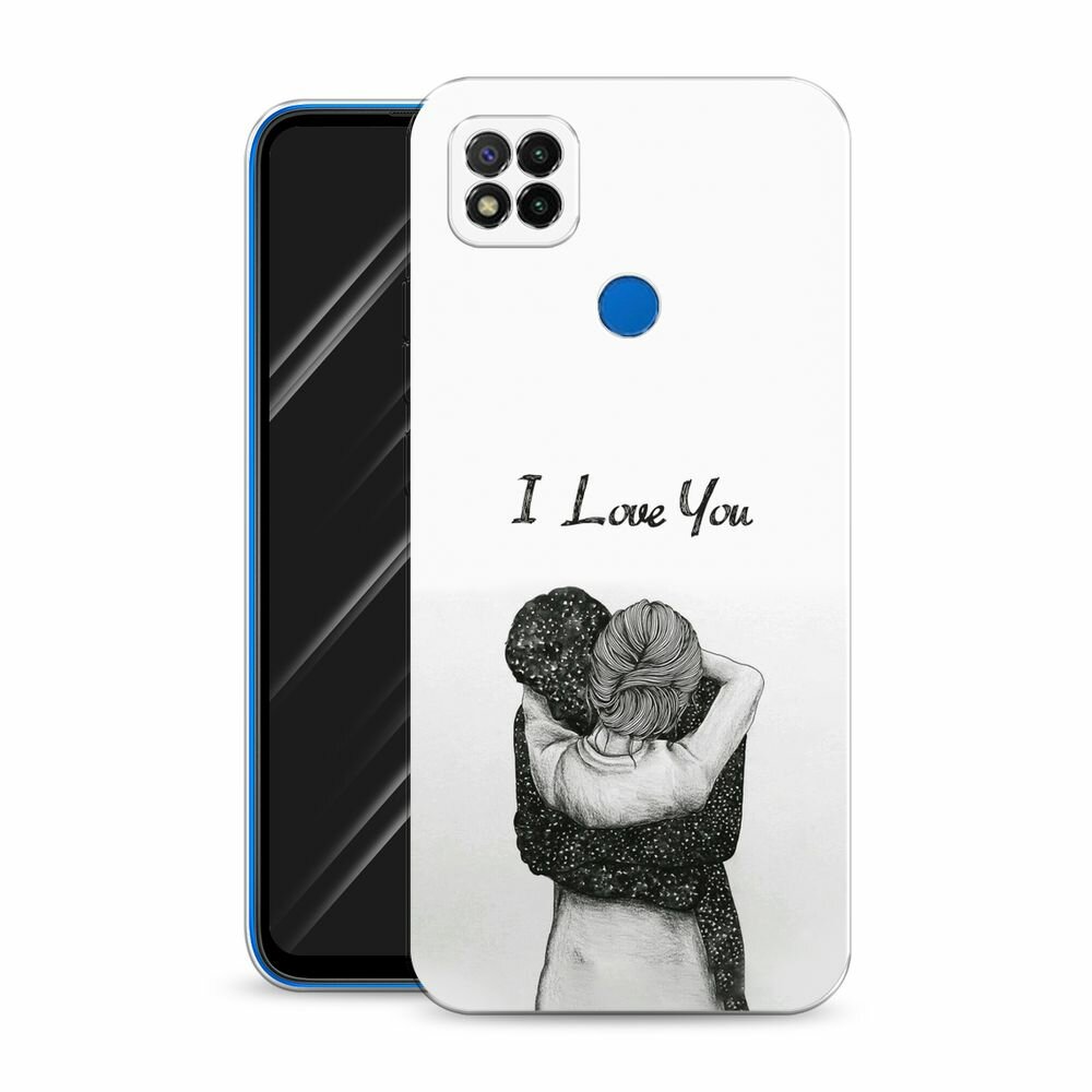 Чехол на Xiaomi Redmi 9C / Сяоми Редми 9C с принтом I love you 1 — фото 1