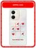 Чехол на Oppo A5x / Оппо А5x с принтом "love always wins - 14 февраля", прозрачн...