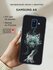 Чехол на Samsung Galaxy A6 / Самсунг Галакси А6 с принтом "Крадущийся волк"