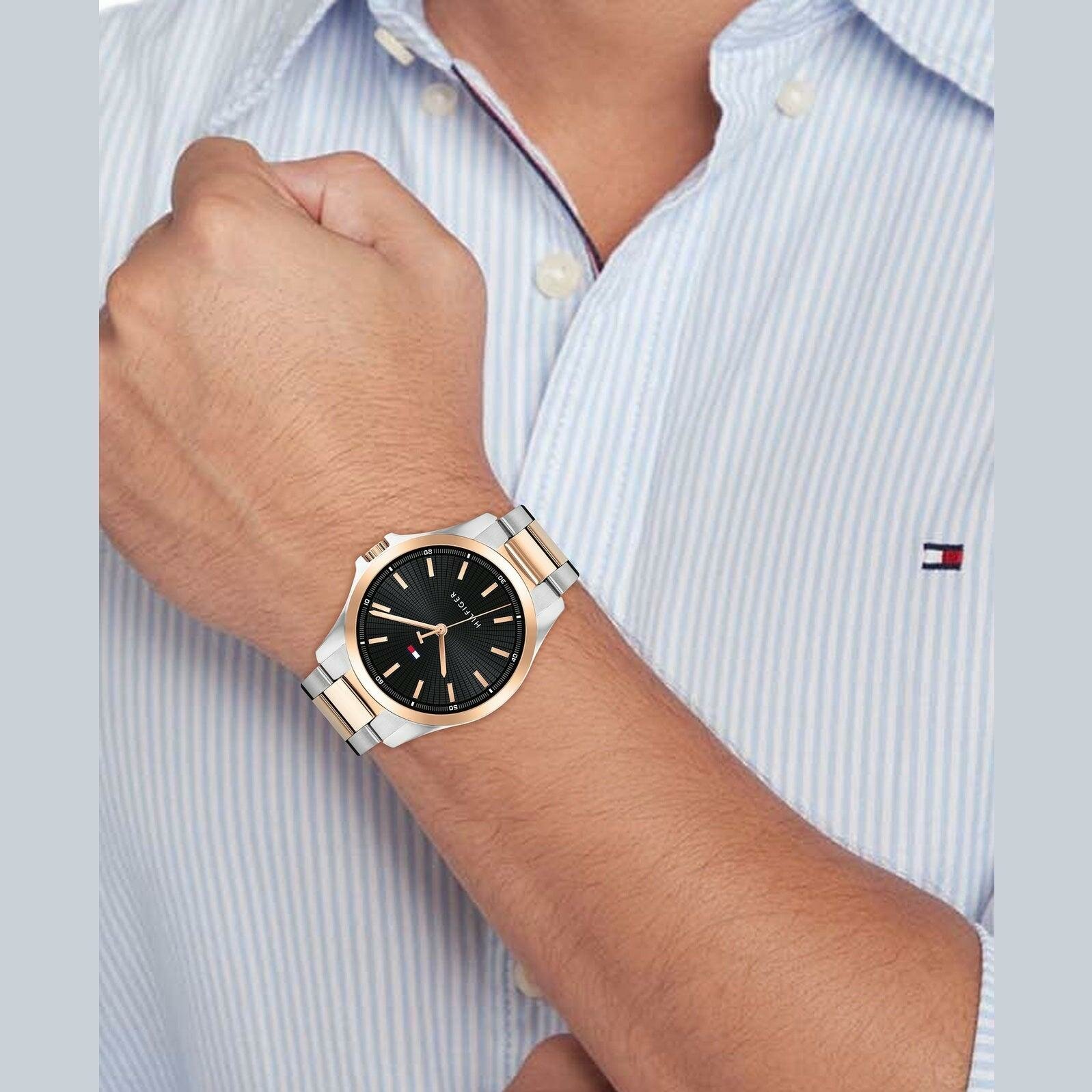 Наручные часы TOMMY HILFIGER, серебряный — фото 1