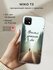 Силиконовый чехол на Wiko T3 / Вико Т3 с принтом "Время уносит все"